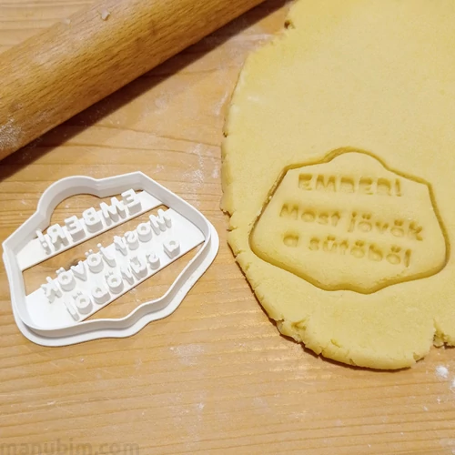 EMBER Most jovok a sutobol funny custom cookie cutter